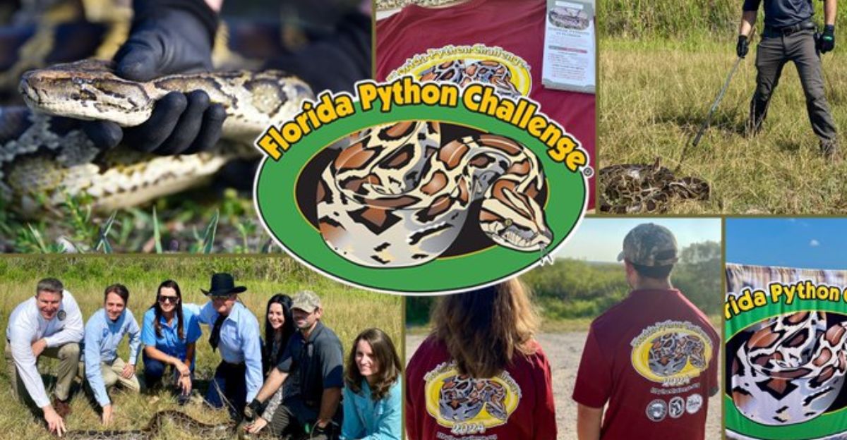 Florida Removes Record Number of Invasive Pythons – How Did It Get So ...